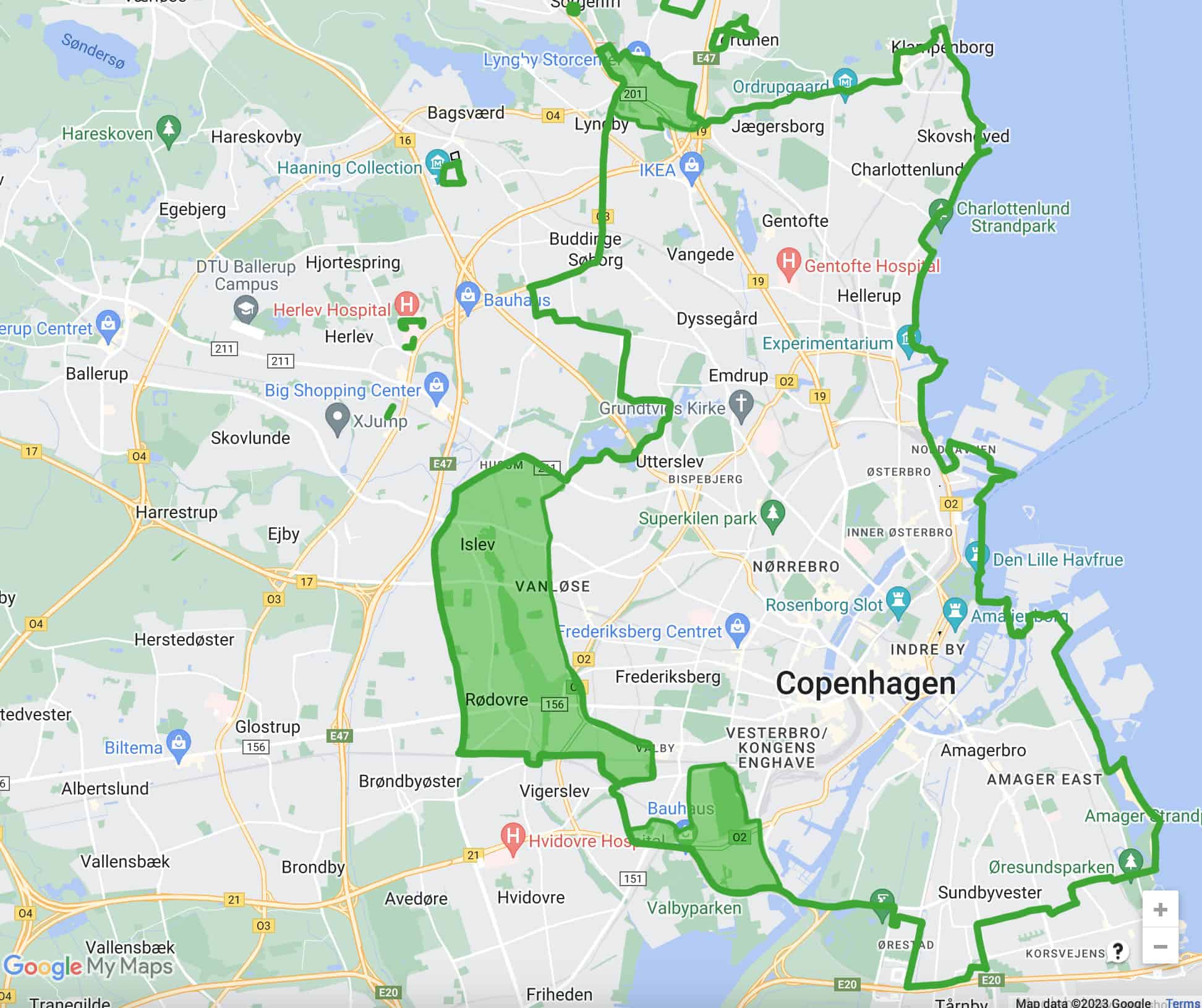 Større zone i København - GreenMobility Denmark