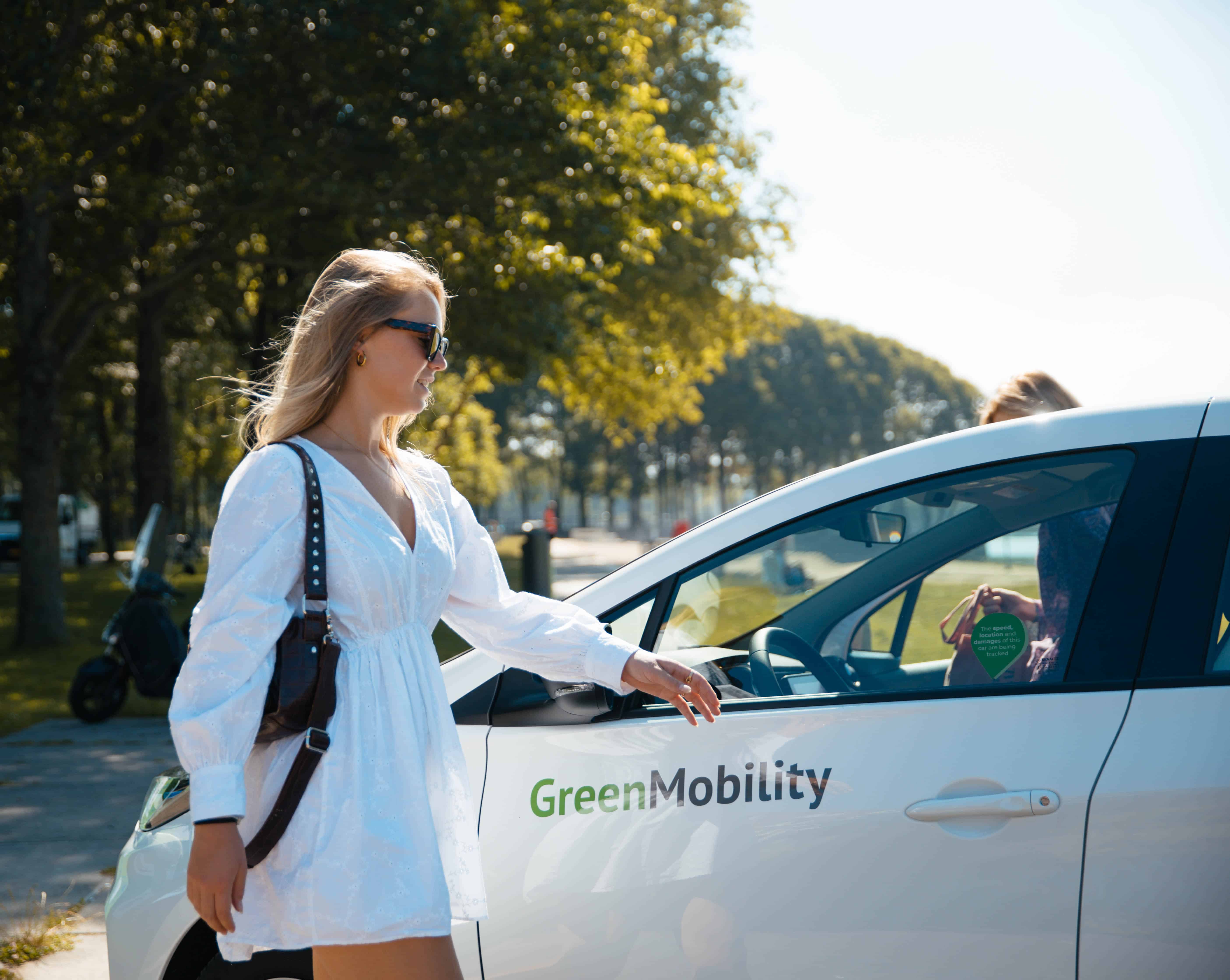 GreenMobility: Electric car sharing and app-based car rental near you